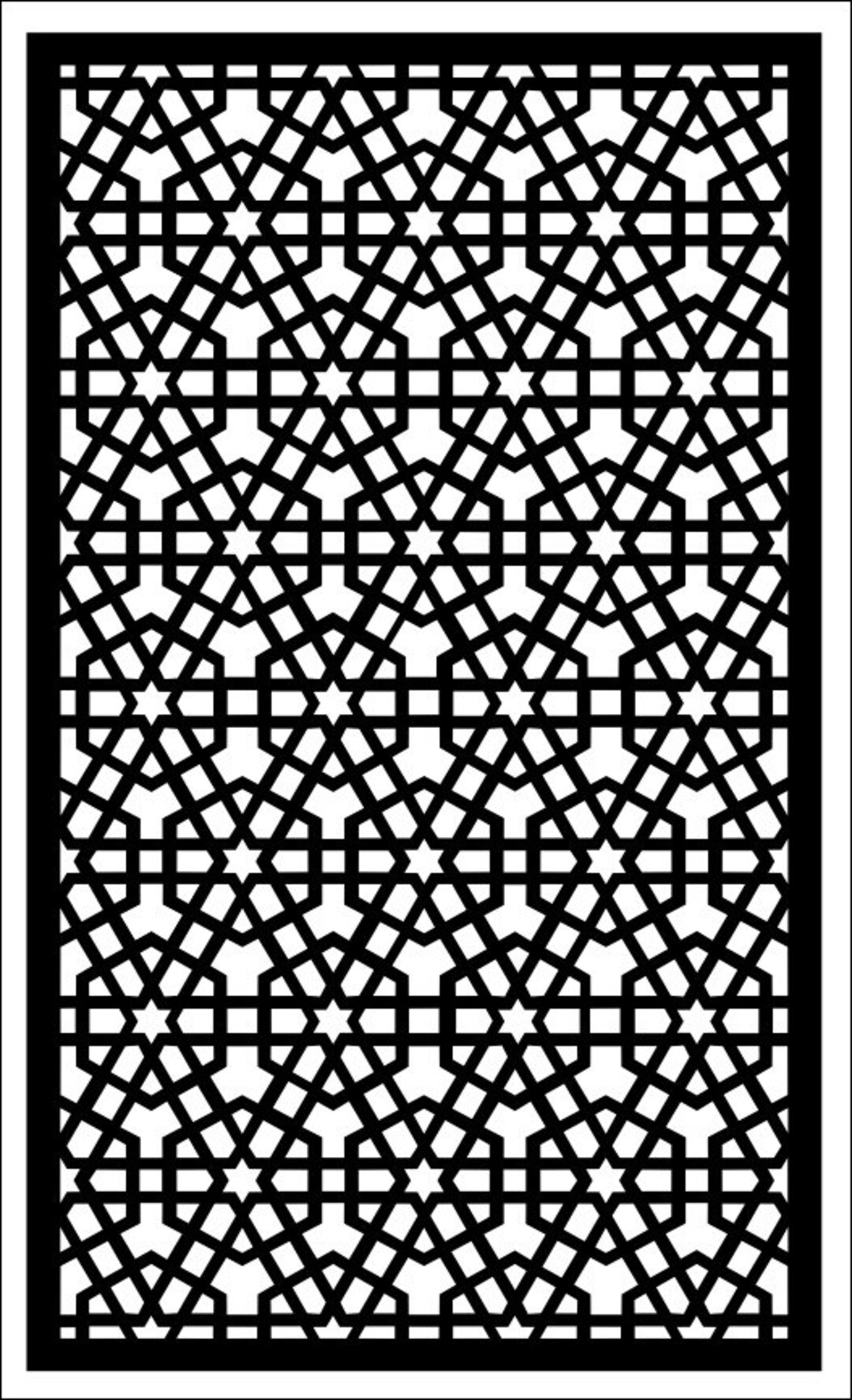 Laser Cut Jali Design Pattern SVG File Decorative Panels,roomdividers ...