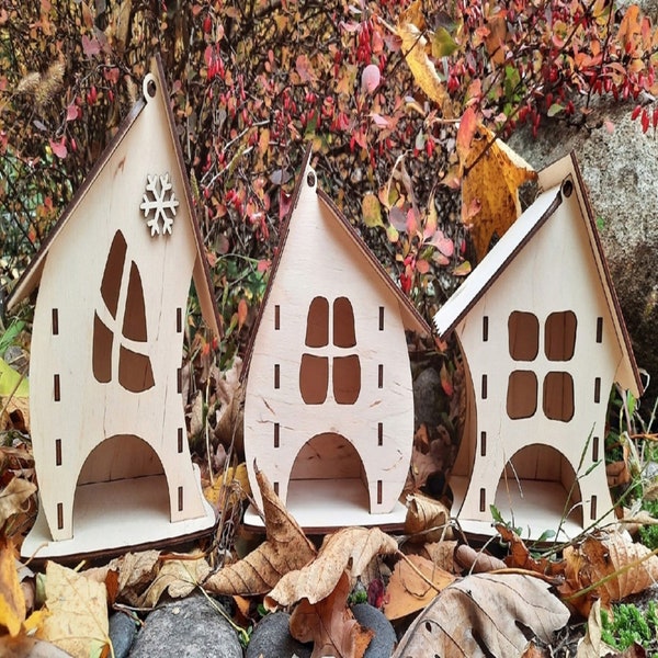 Laser Cut Cottage - Etsy