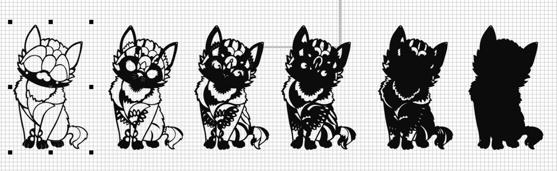 Cat Dxf Files for Laser Cutting JPG Laser Cut Cat House Cnc Cat House ...