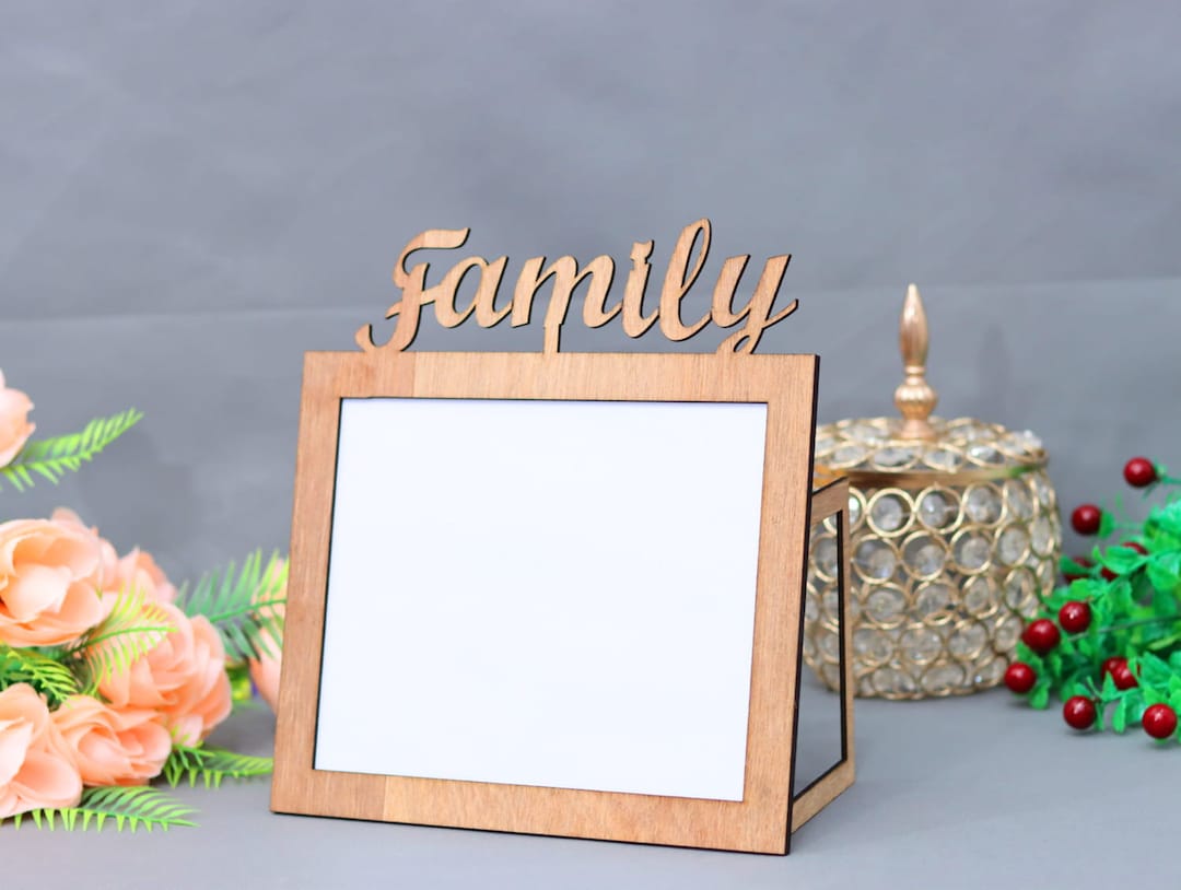 Laser Cut Family Desk Photo - Etsy