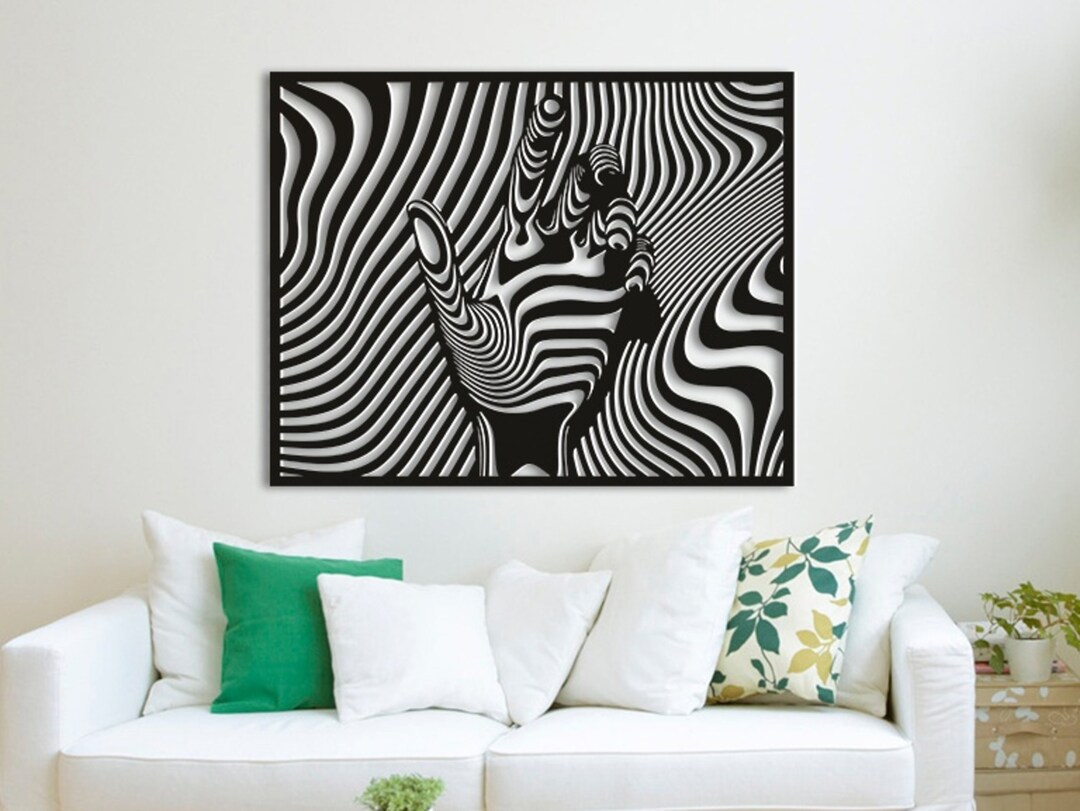 Wall Decor Hand Laser Cut Files Digital File Home Decor DXF File, CDR ...