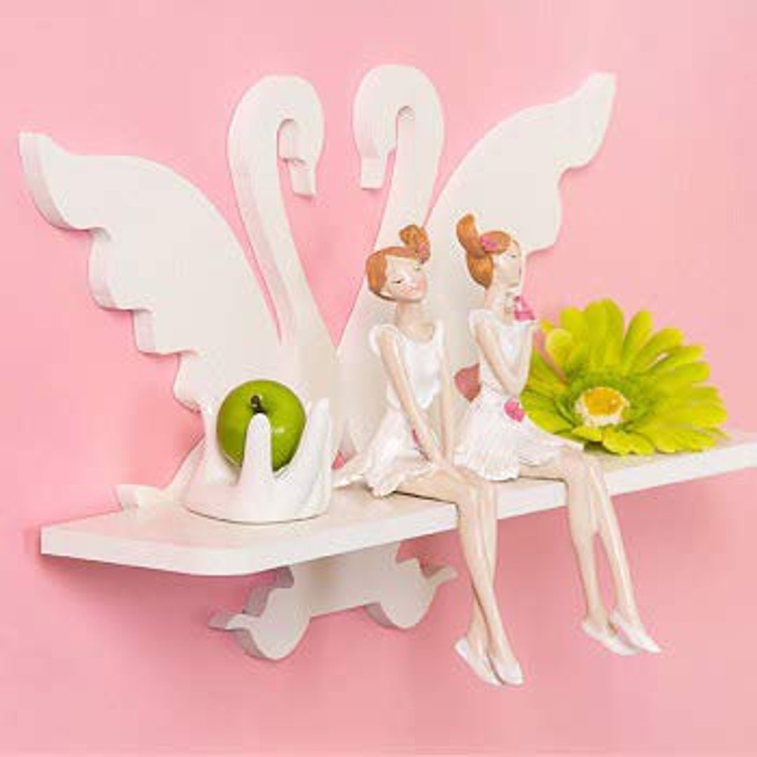 Laser Cut Decorative Floating Wall Shelf Laser Cut Wall Hanging Shelf ...