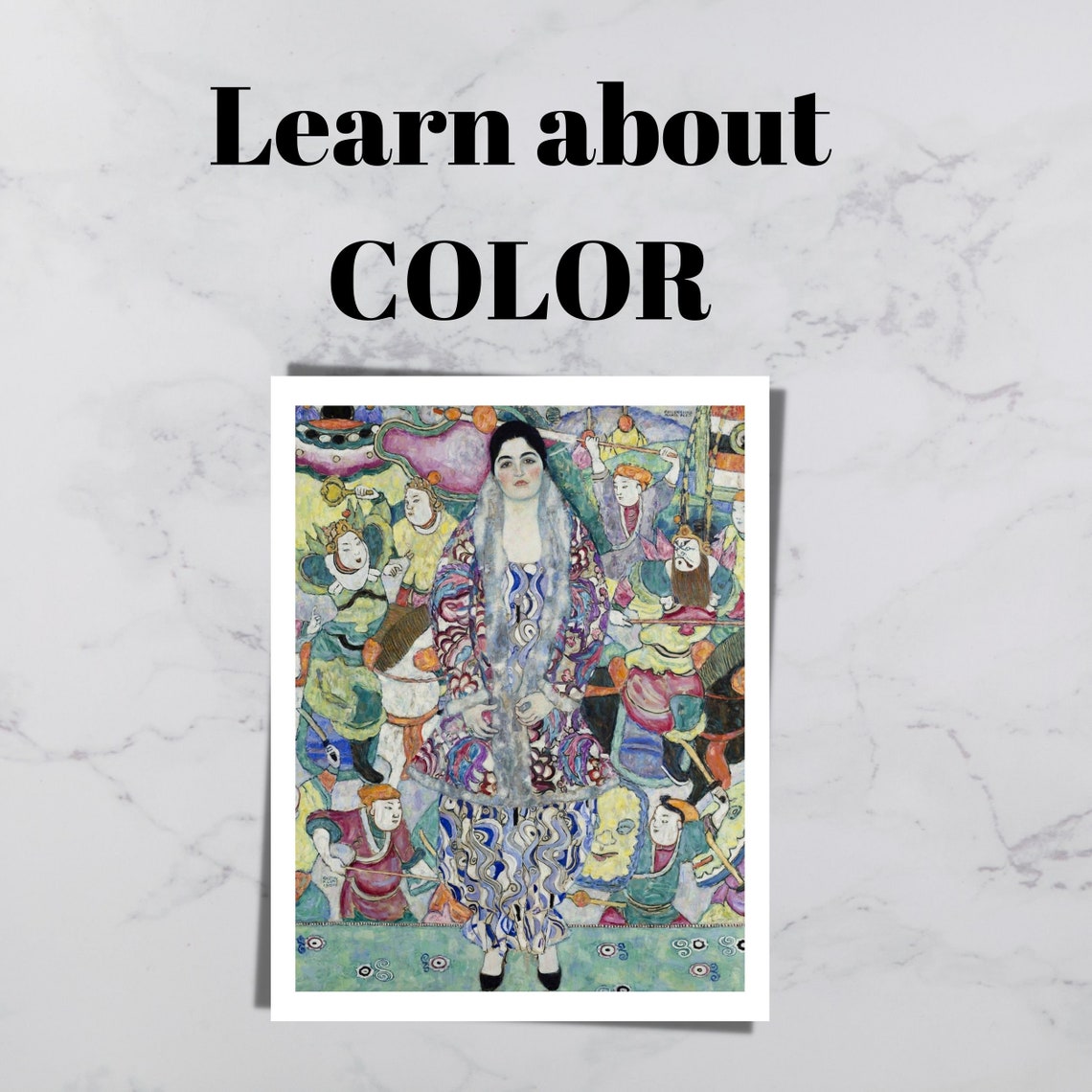 Gustav Klimt Art Fine Art Coloring Pages Printable - Etsy