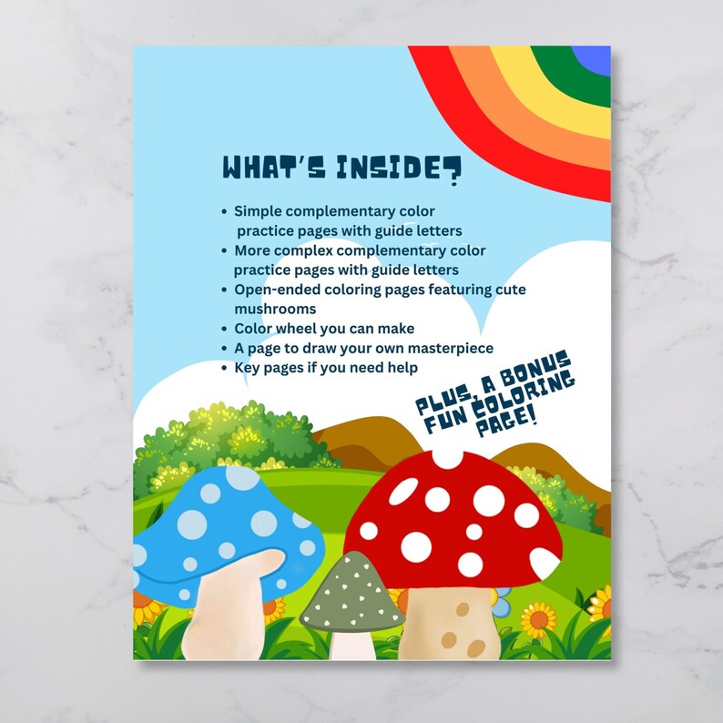 Colors Activities for Kids Printable Coloring Book - Etsy