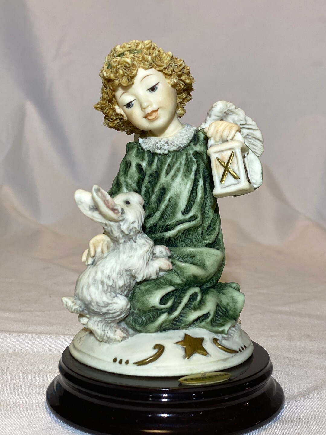 Giuseppe Armani Cherub With Little Rabbit - Etsy