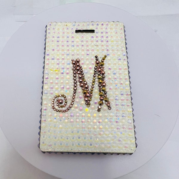 Monogram Luggage Tag - Etsy