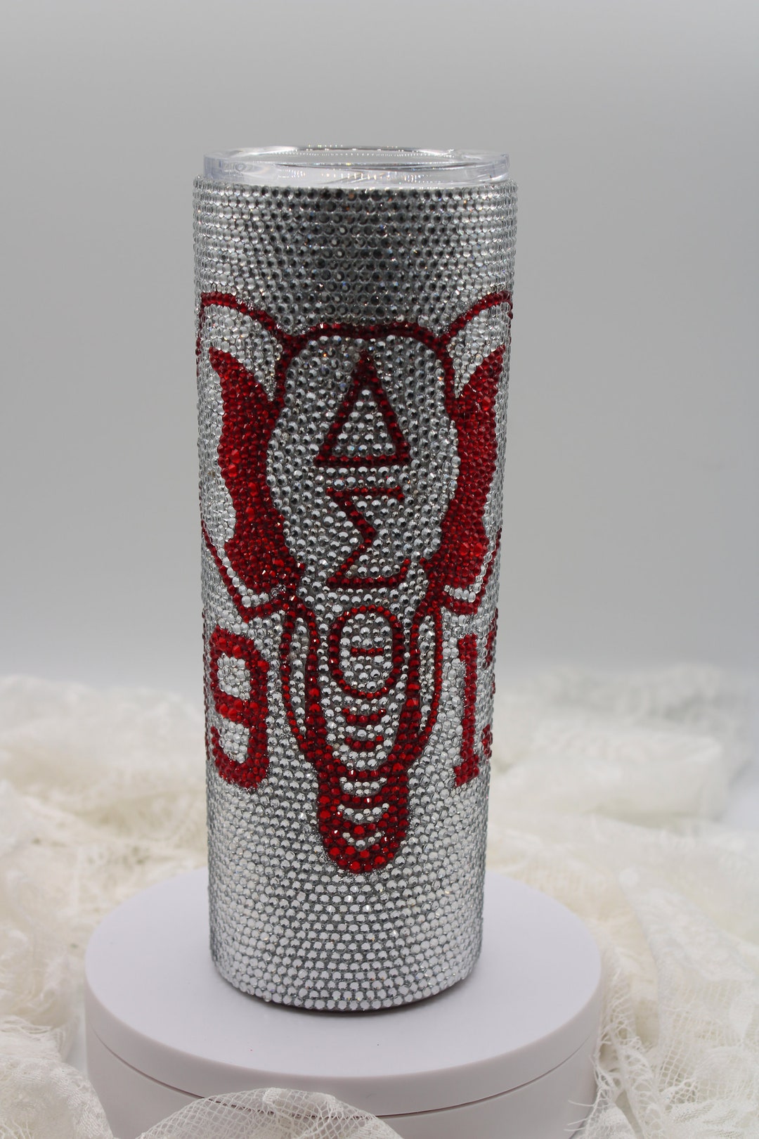 20 Oz Delta Sigma Theta Rhinestone Tumbler - Etsy