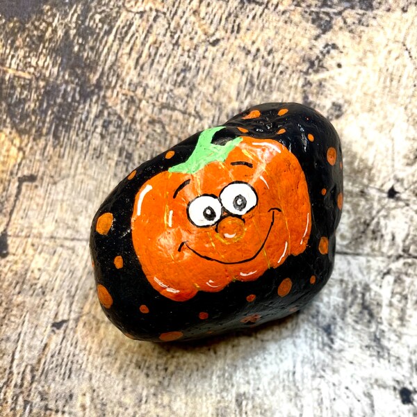 Halloween Pebble Art - Etsy