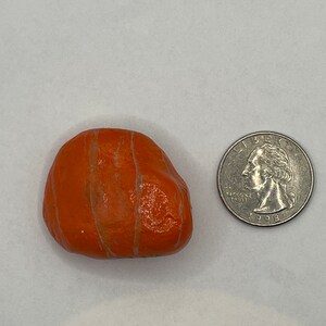 Happy Smiling Face Orange Pumpkin, Hand Painted Rock, Fall Art ...