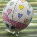 Pink Bandana Bug With Pastel Hearts, Valentine Gift, Painted Rock ...