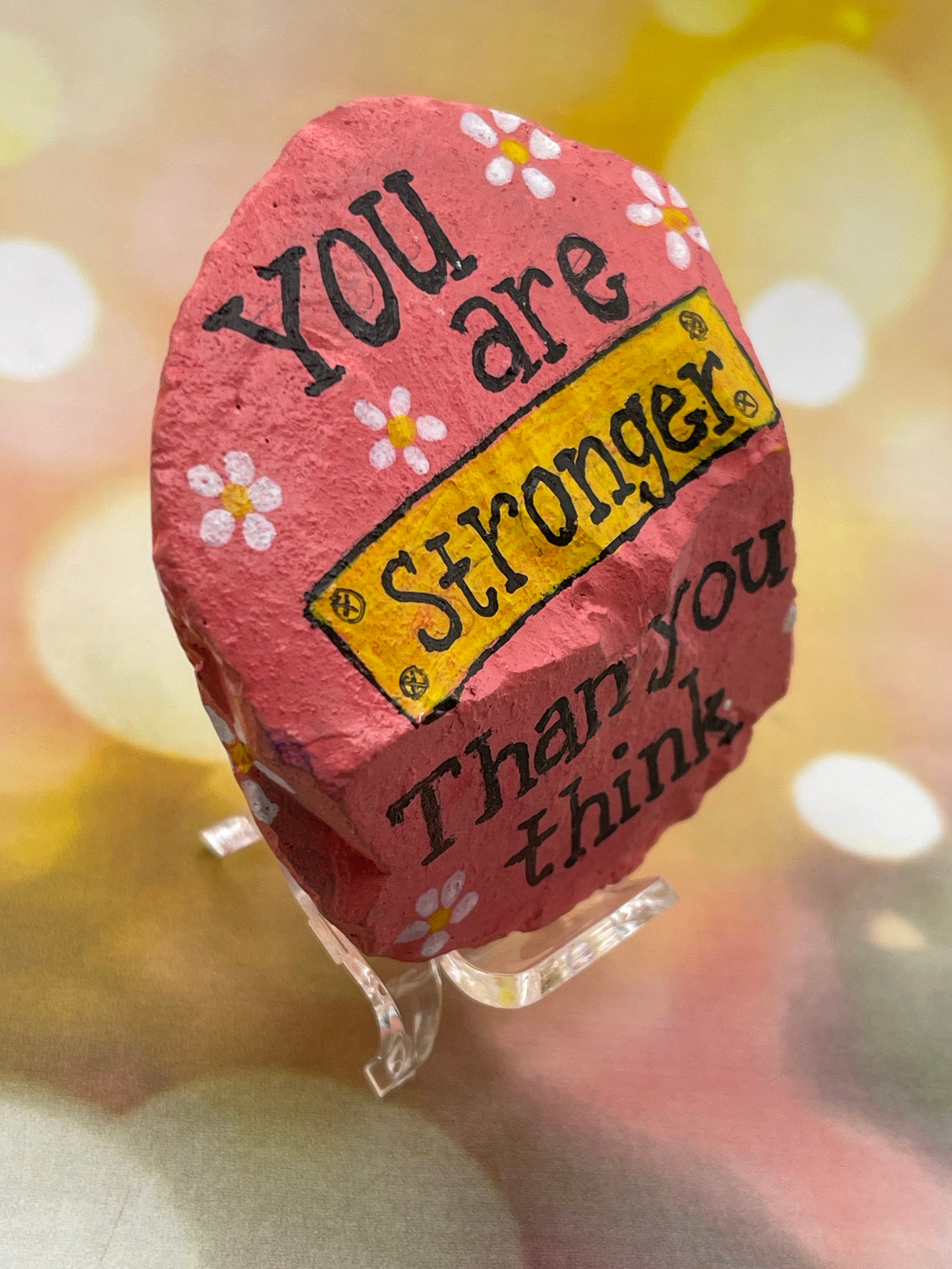 You Are Stronger Than You Think, Inspirational Quote, Motivational ...