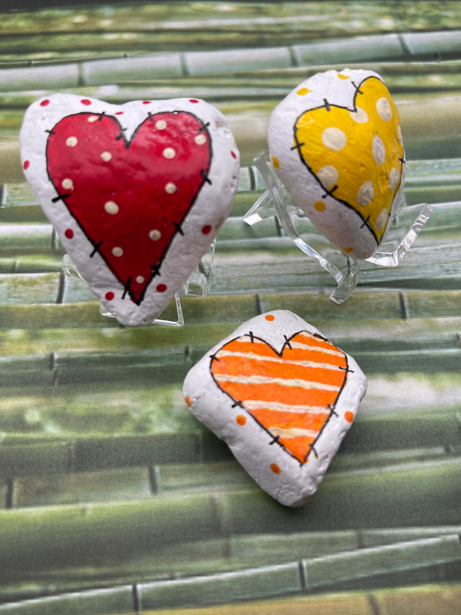 Pick Your Valentine Heart, Painted Rock, Stone Art Gift - Etsy