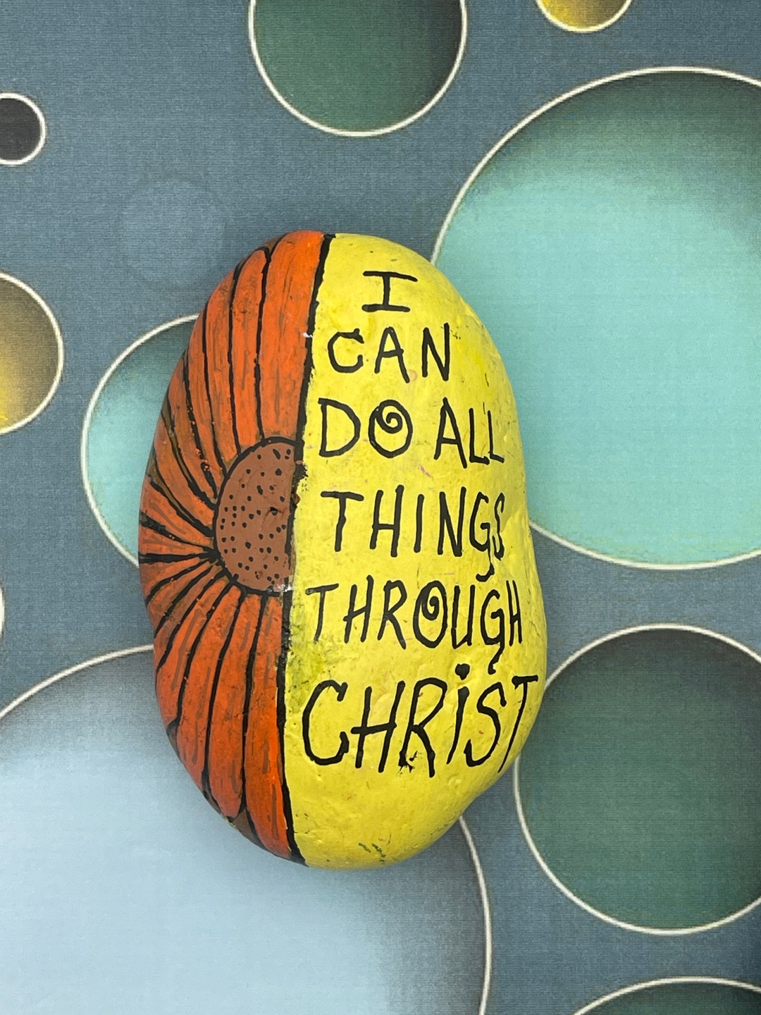 I Can Do All Things Through Christ, Sunflower, Philippians Bible Verse ...