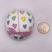Pink Bandana Bug With Pastel Hearts, Valentine Gift, Painted Rock ...