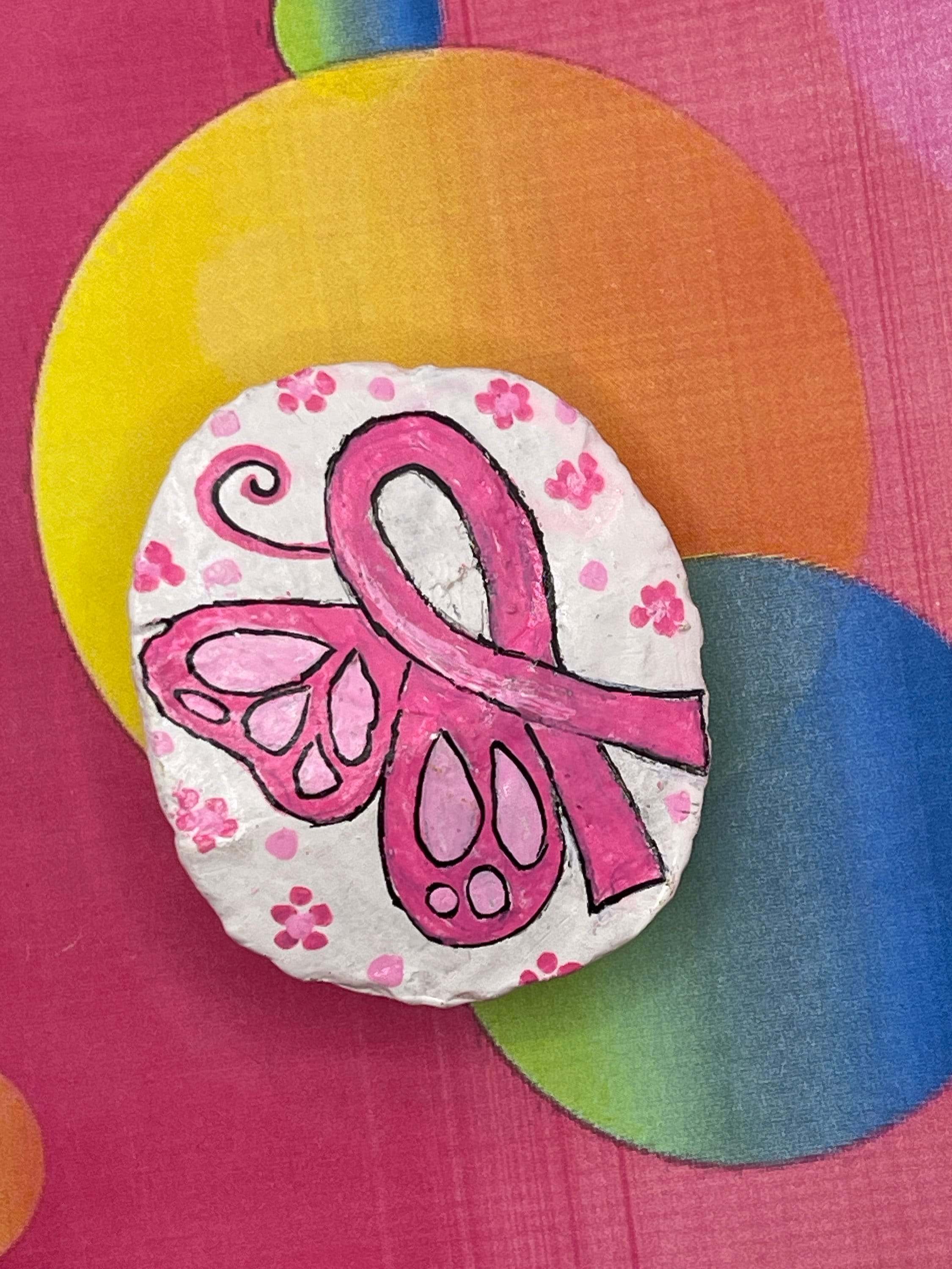 Pink Butterfly, Breast Cancer Awareness, Pink Ribbon, October, Hand ...