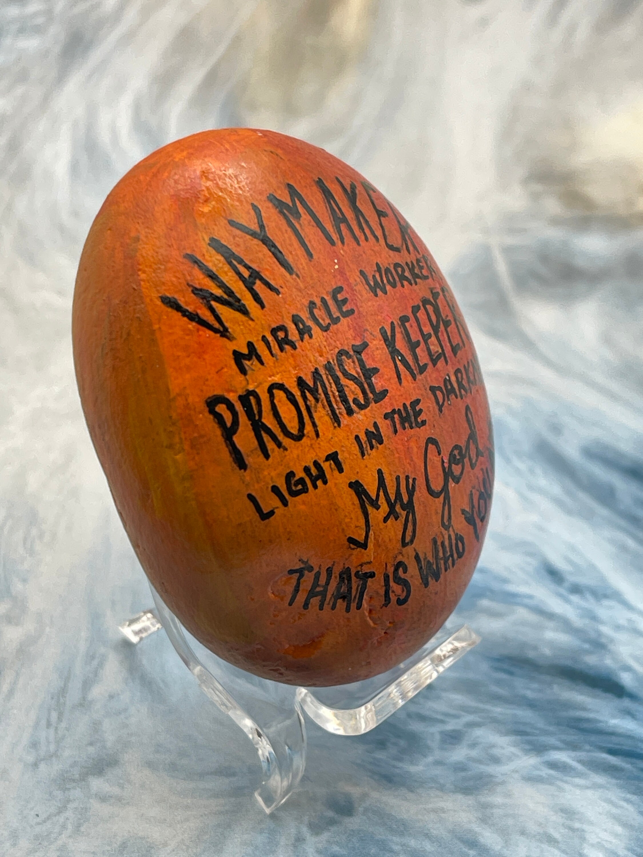 Waymaker Miracle Worker, My God That is Who You Are, Painted Rock ...