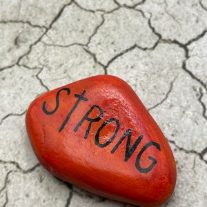 Strong, Joshua Bible Verse, Inspirational Religious Art, Cross, Painted ...