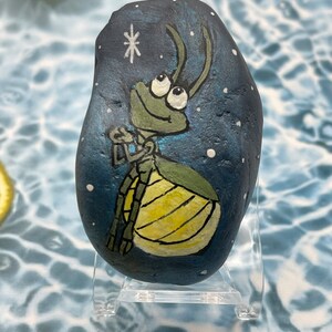 Whimsical Firefly Lightning Bug, Let Your Light Shine, Painted Rock ...