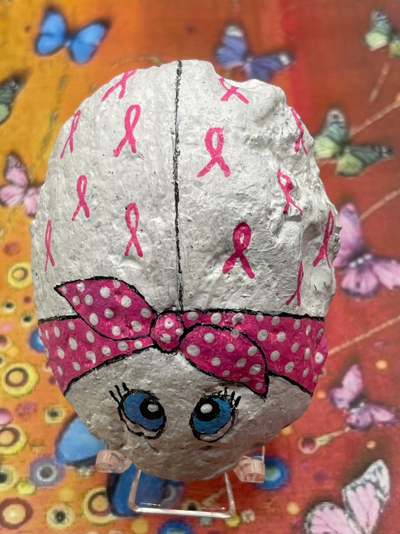 Cute Pink Bandana Ladybug, Pink Ribbon, Breast Cancer Awareness ...