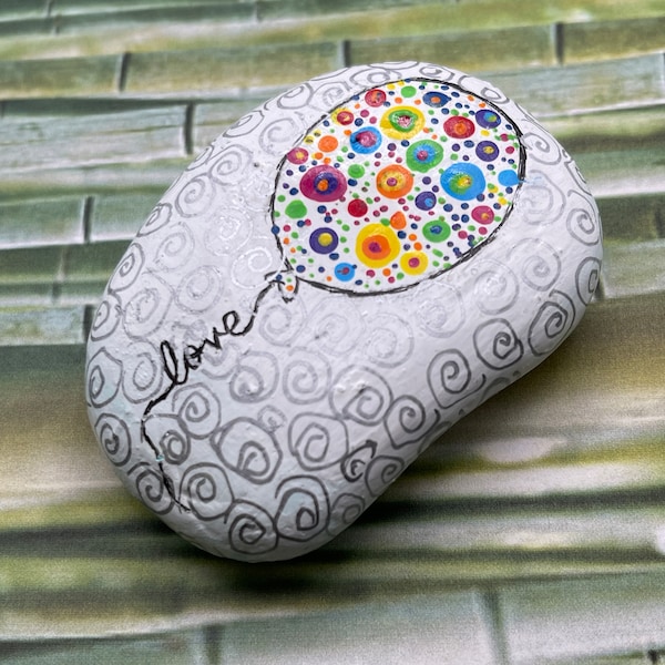 Pebble Art Balloon - Etsy