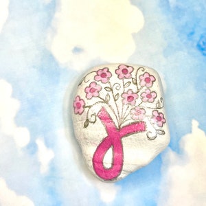 Pink Flower Bouquet, Pink Ribbon, Breast Cancer Awareness, October ...