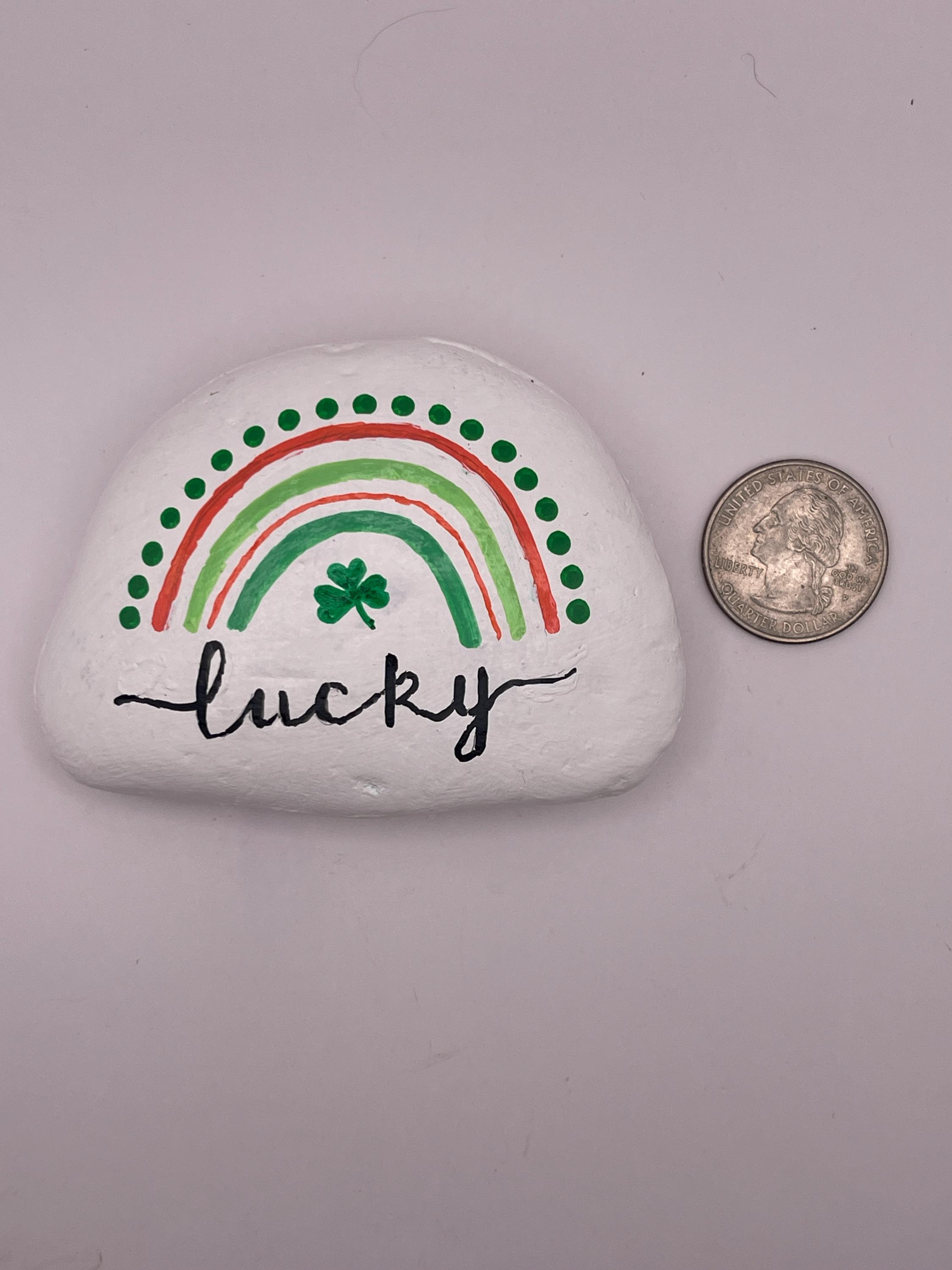 Lucky Ireland Flag Colors Rainbow, St. Patrick's Day Irish Decor ...