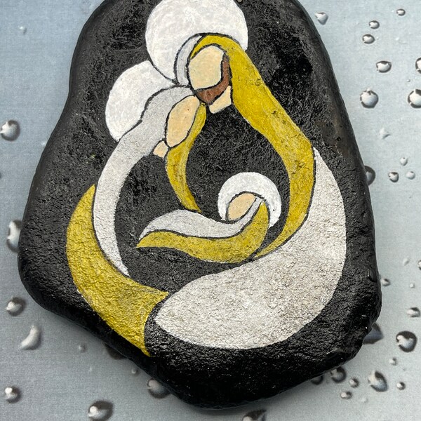 Rock Art Nativity - Etsy