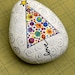 Cute Whimsical Santa Claus, Christmas Holiday, Painted Rock, Pebble Art ...