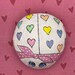 Pink Bandana Bug With Pastel Hearts, Valentine Gift, Painted Rock ...