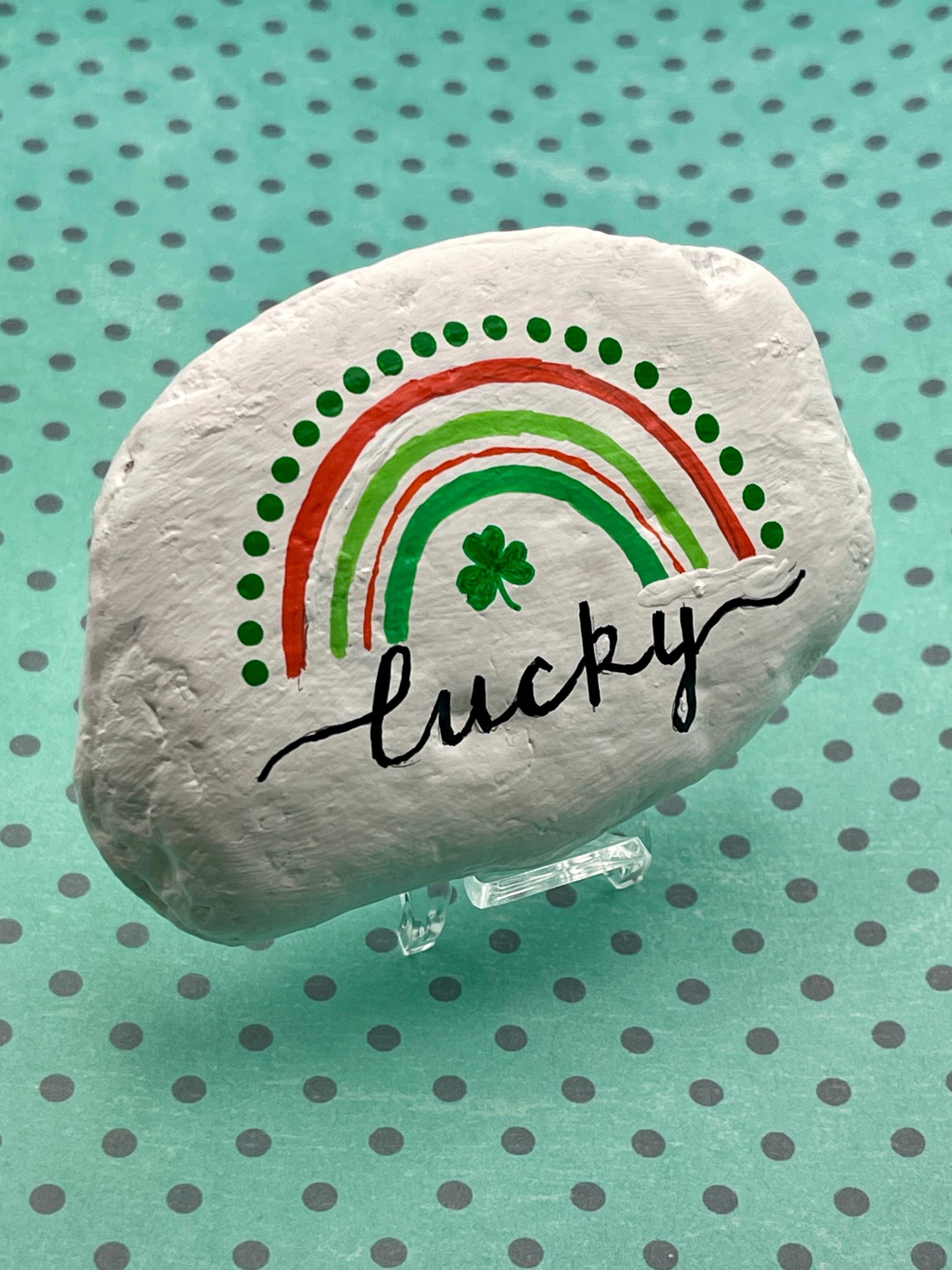 Lucky Ireland Flag Colors Rainbow, St. Patrick's Day Irish Decor ...