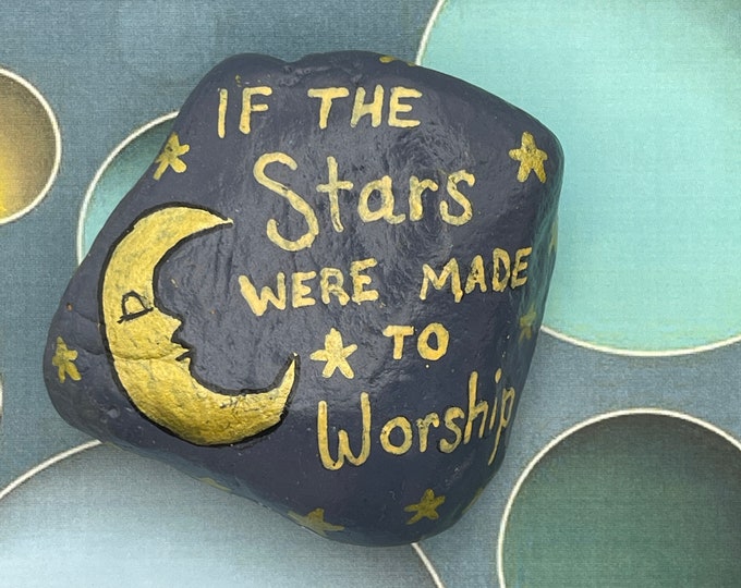 Jesus is the Anchor to My Soul, Inspirational Painted Rock, Religious ...