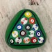 Billiards Balls in Rack, Pool Eight Ball, Bar Games, Sports Painted ...