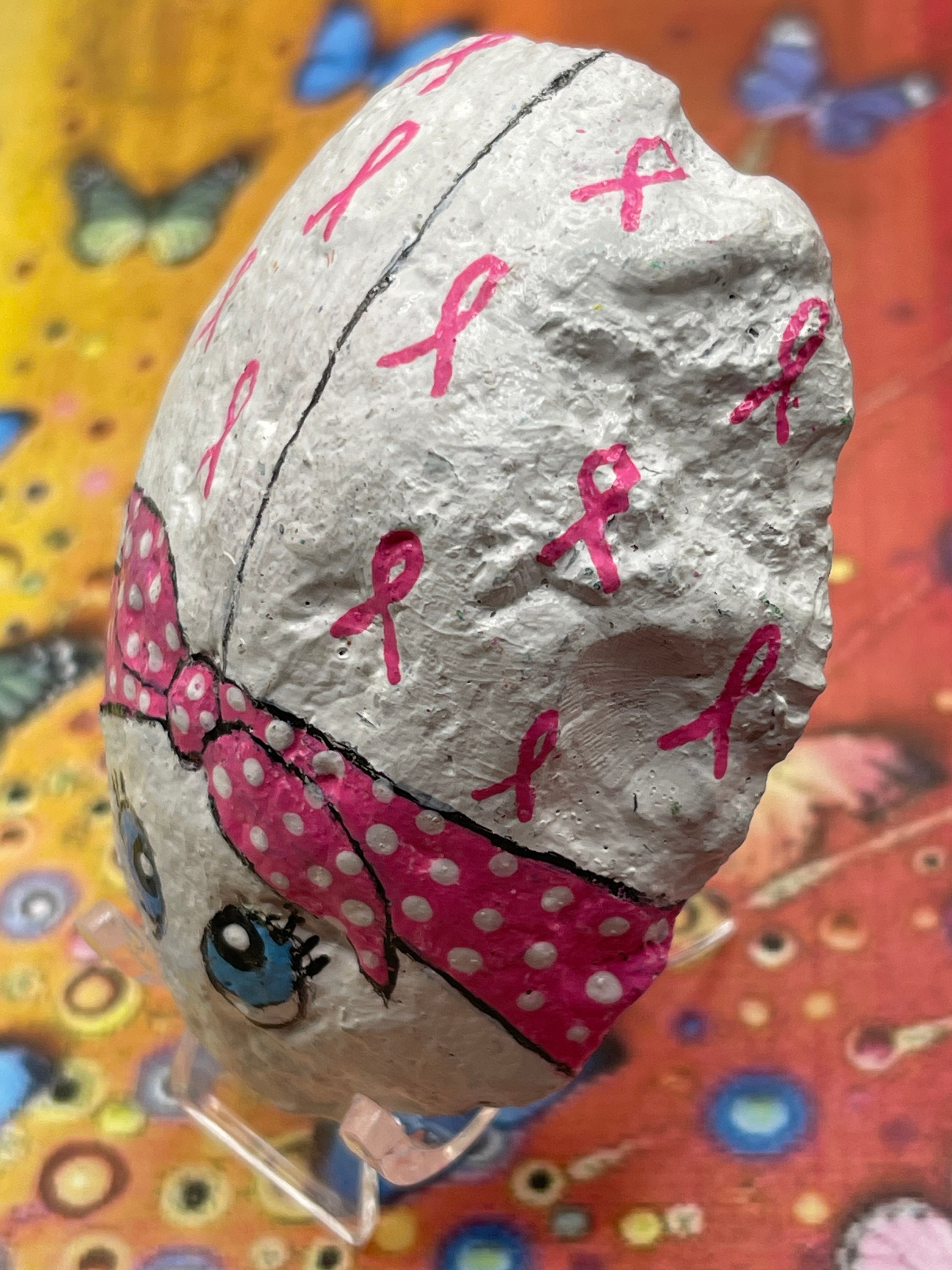 Cute Pink Bandana Ladybug, Pink Ribbon, Breast Cancer Awareness ...