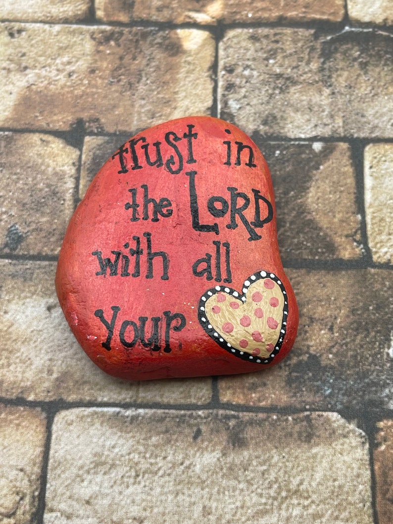 Trust in the Lord With All Your Heart, Proverbs Scripture Verse ...