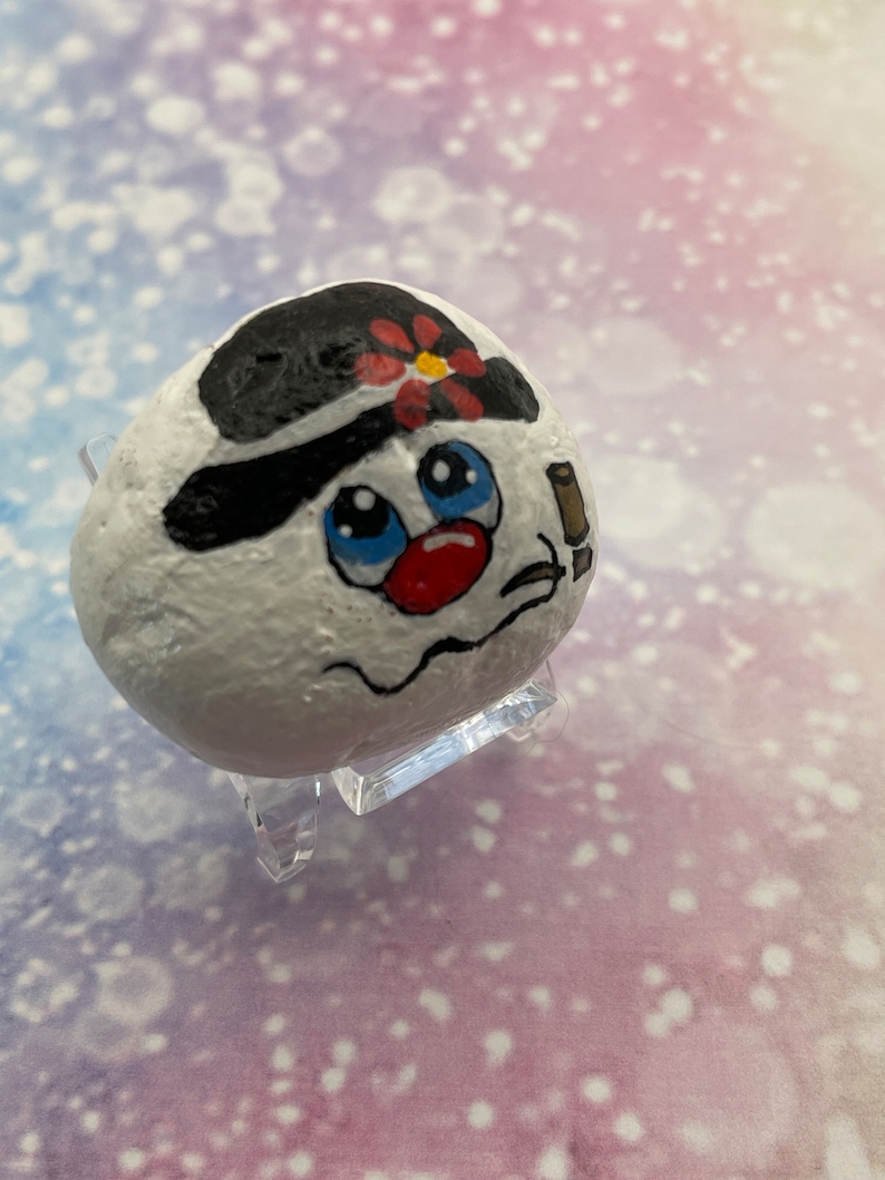 Whimsical Snowman With Pipe, Christmas Winter, Painted Rock, Stocking ...