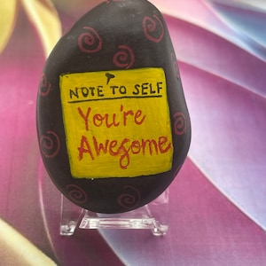 Note to Self You're Awesome on Post-it, Inspirational Quote ...