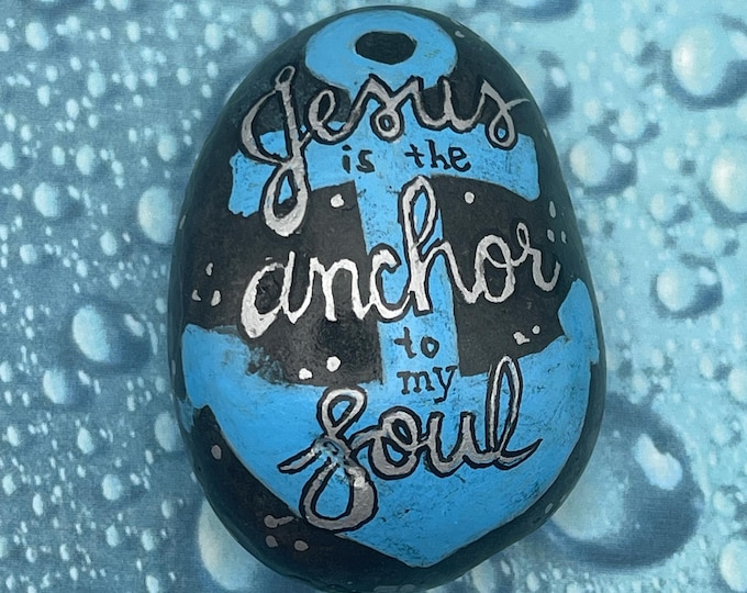 Jesus is Risen Painted Rock - Etsy
