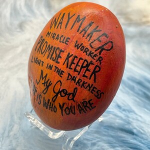 Waymaker Miracle Worker, My God That is Who You Are, Painted Rock ...