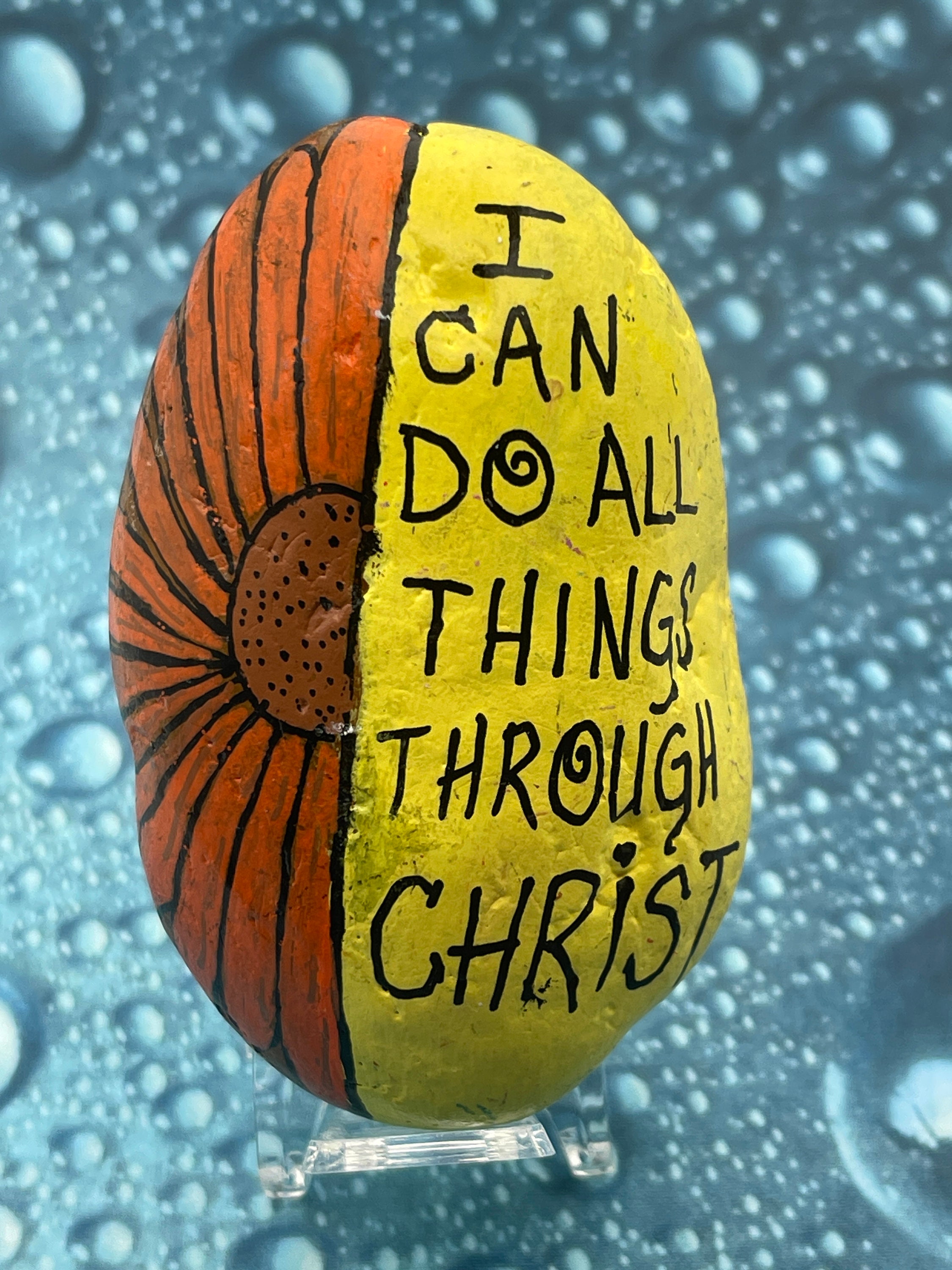 I Can Do All Things Through Christ, Sunflower, Philippians Bible Verse ...