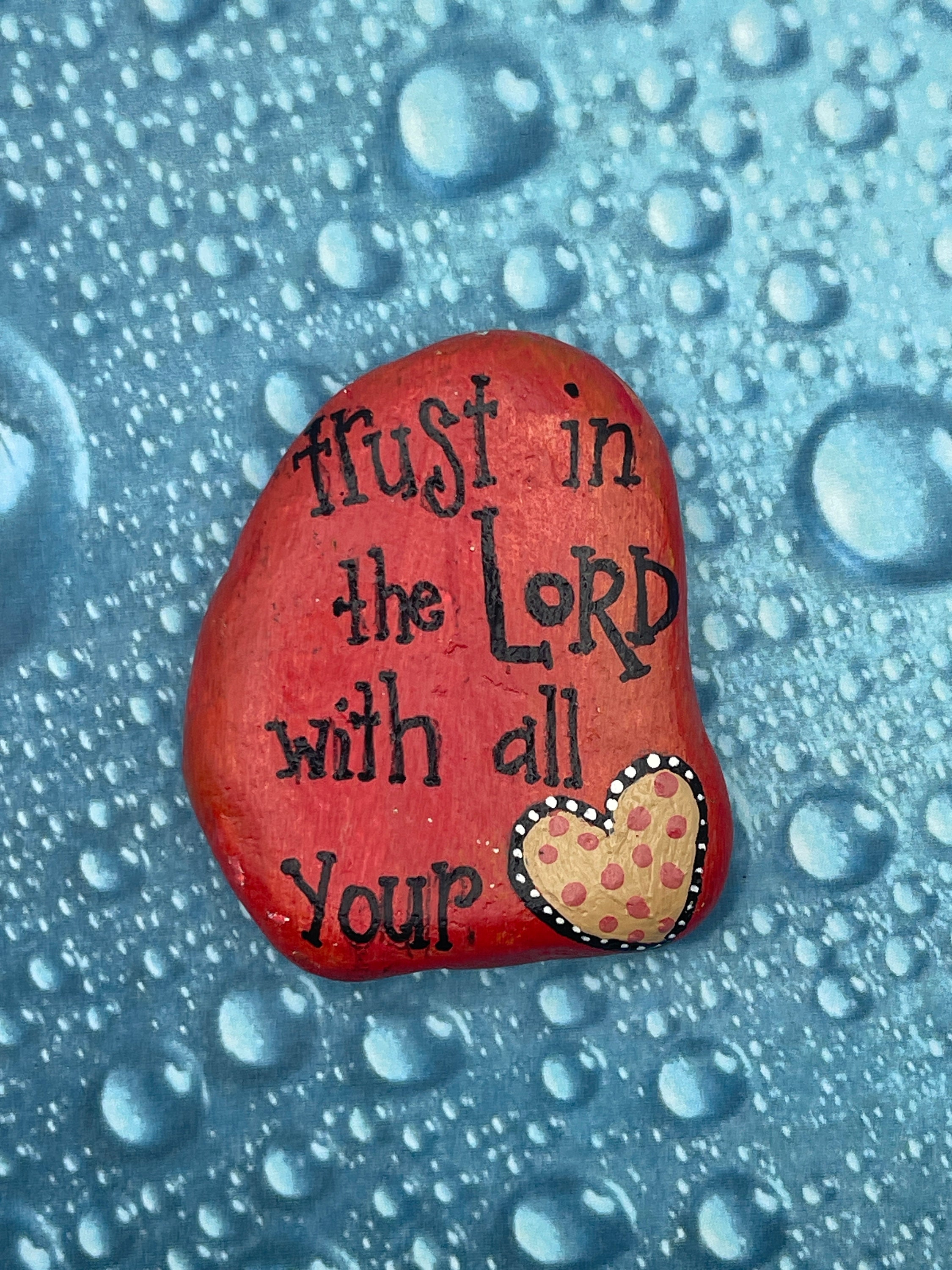 Trust in the Lord With All Your Heart, Proverbs Scripture Verse ...