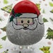 Cute Whimsical Santa Claus, Christmas Holiday, Painted Rock, Pebble Art ...