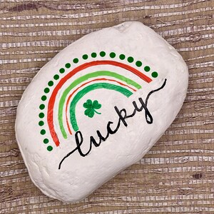 Lucky Ireland Flag Colors Rainbow, St. Patrick's Day Irish Decor ...