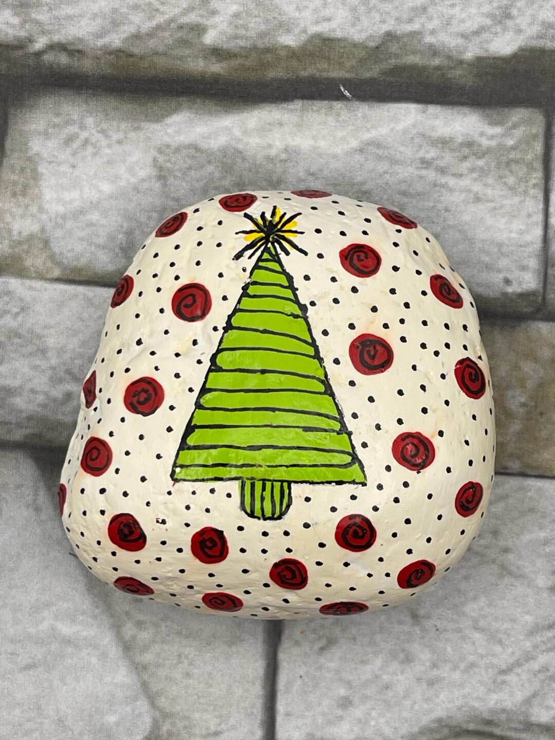 Abstract Christmas Tree, Dot Art, Merry Christmas, Winter Christmas ...