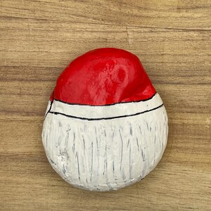 Cute Whimsical Santa Claus, Christmas Holiday, Painted Rock, Pebble Art ...