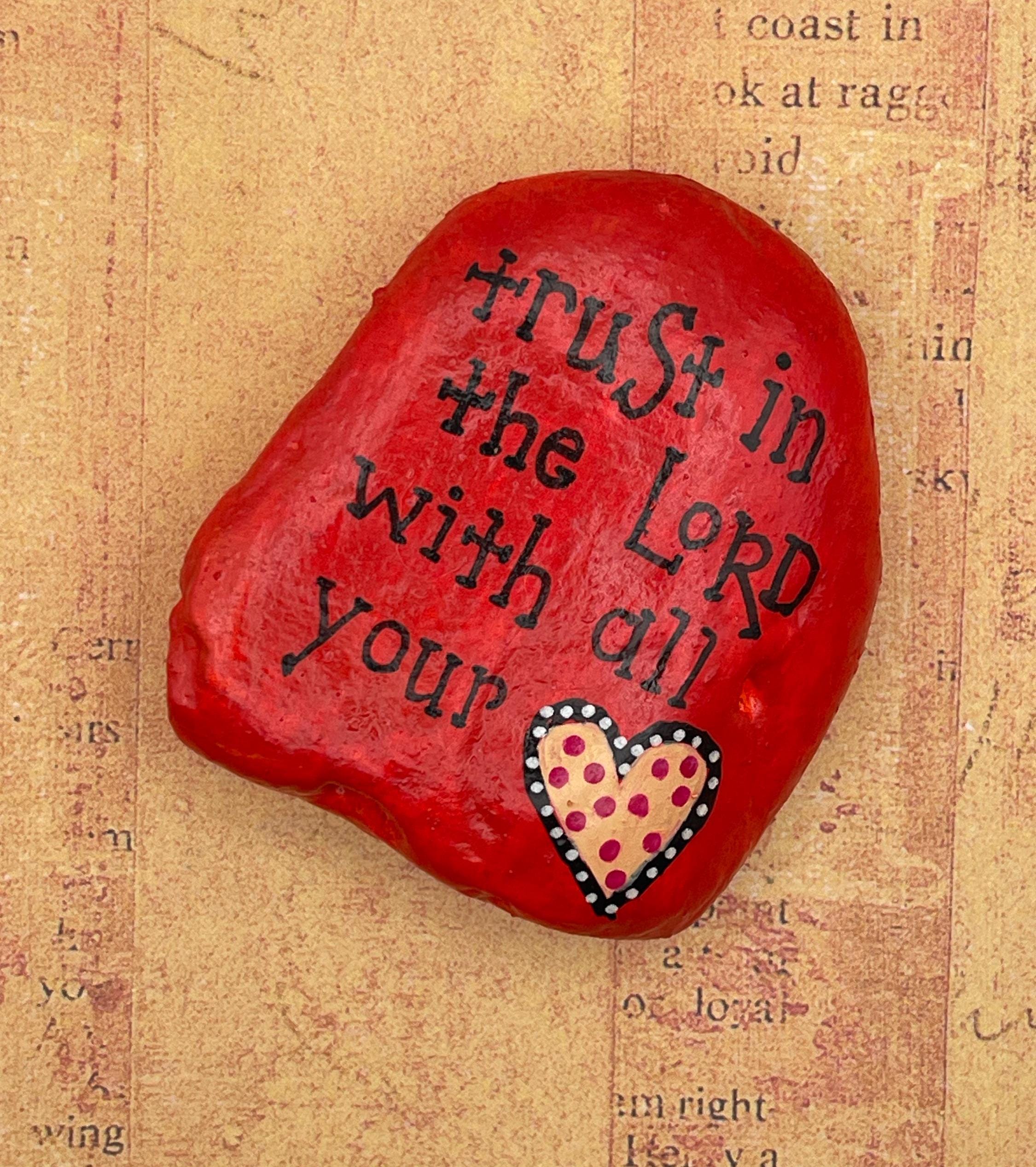 Trust in the Lord With All Your Heart, Proverbs Scripture Verse ...