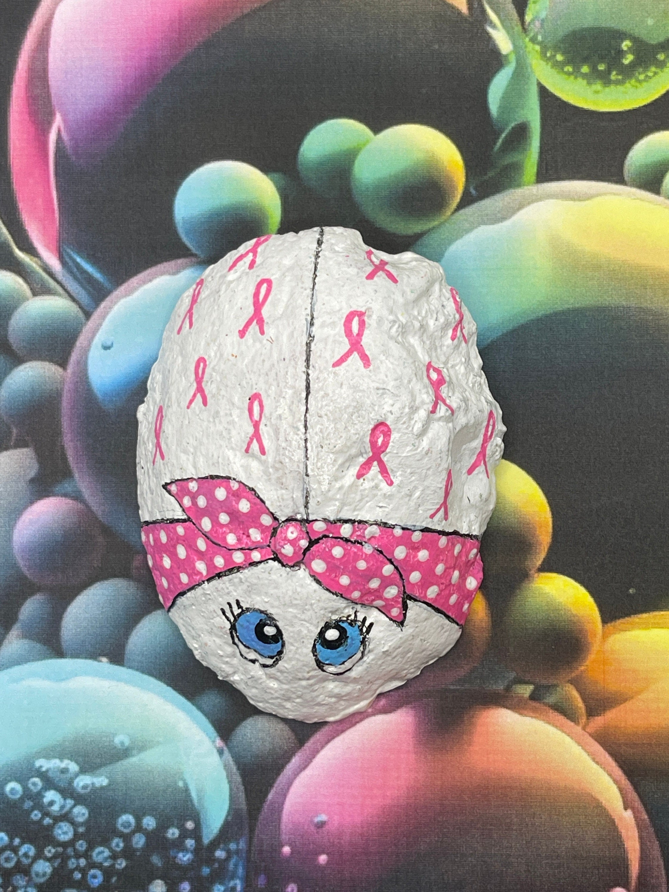 Cute Pink Bandana Ladybug, Pink Ribbon, Breast Cancer Awareness ...