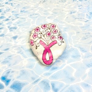 Pink Flower Bouquet, Pink Ribbon, Breast Cancer Awareness, October ...