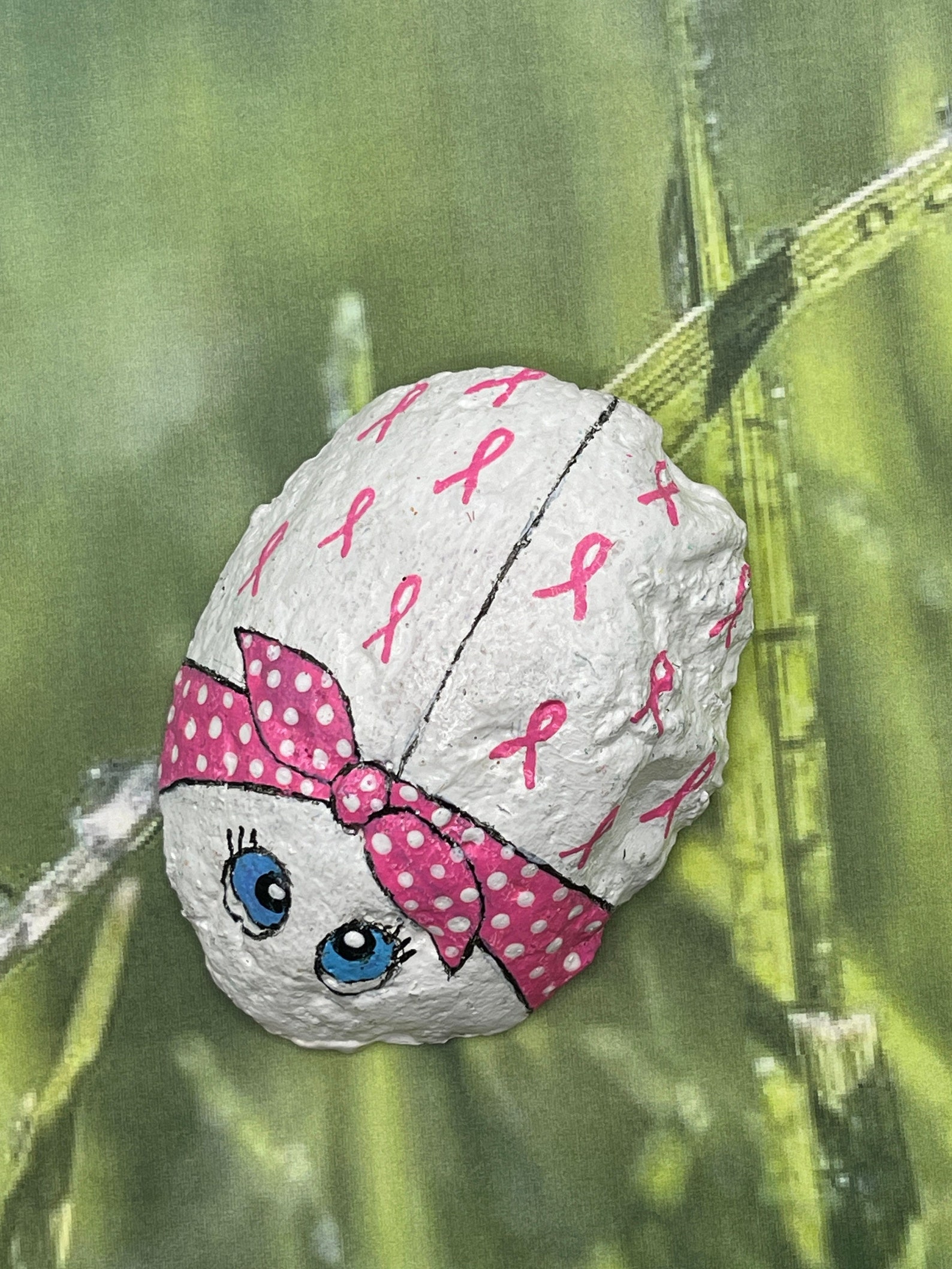 Cute Pink Bandana Ladybug, Pink Ribbon, Breast Cancer Awareness ...