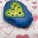 Decorative Heart, Dangle Art, Valentine Gift, Painted Rock, Stone ...