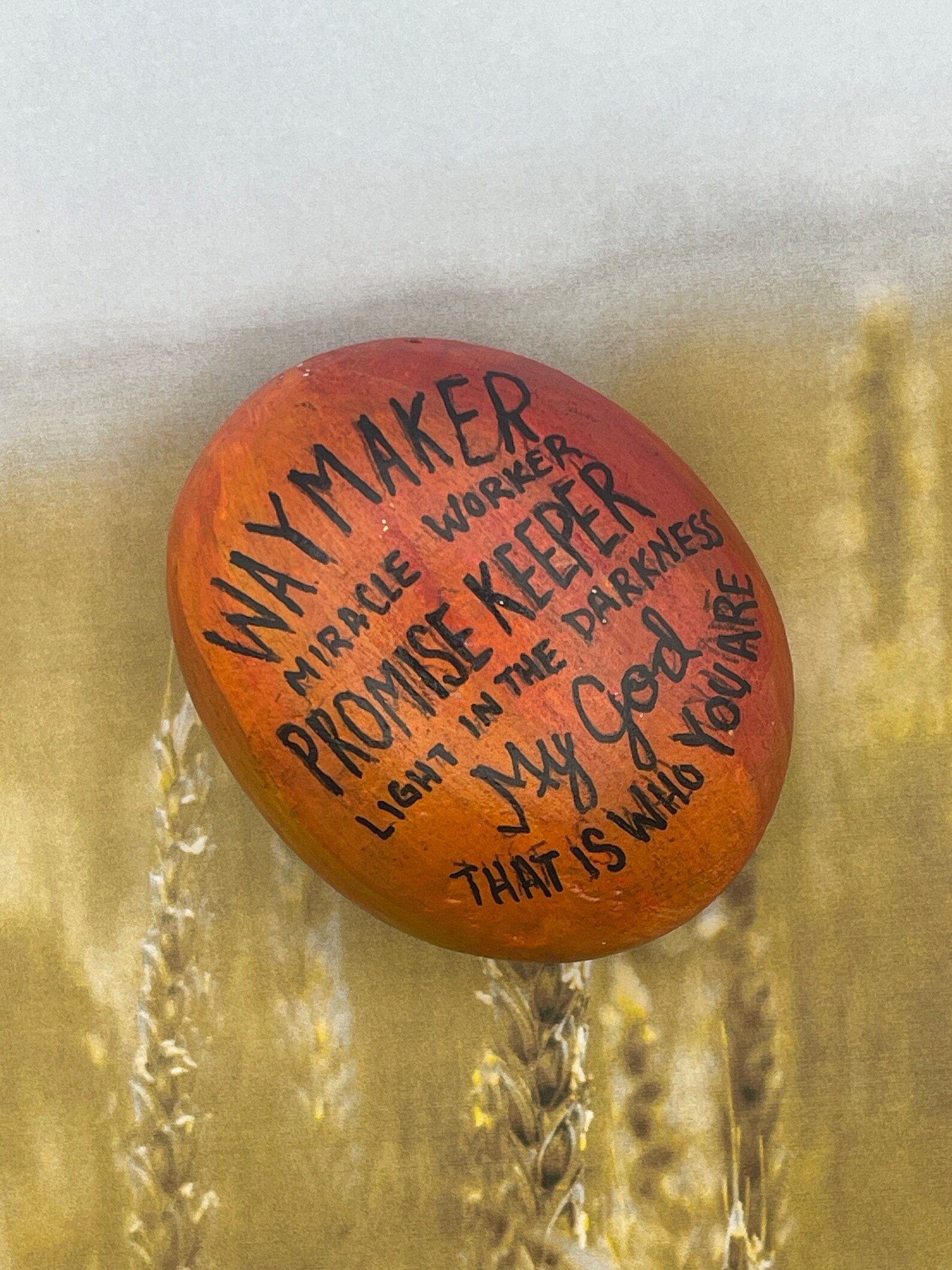 Waymaker Miracle Worker, My God That is Who You Are, Painted Rock ...